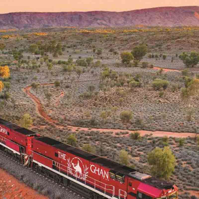 The Ghan - Train Travel - Australia Rail Journey